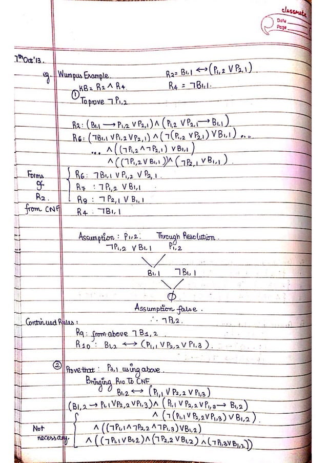 Artificial Intelligence Notes - Ronak Sumbaly | PDF
