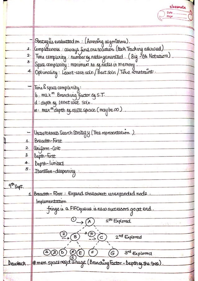 Artificial Intelligence Notes - Ronak Sumbaly | PDF