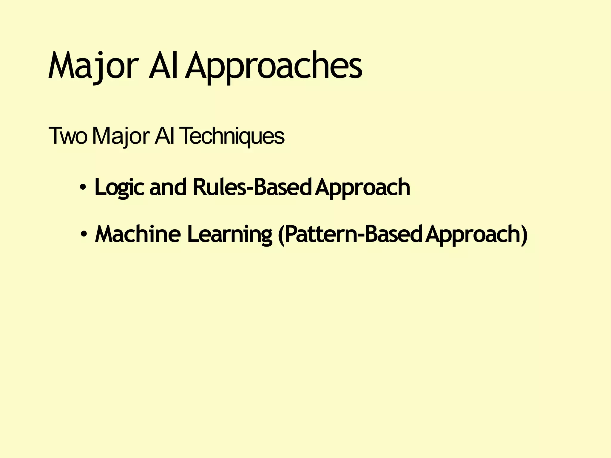 Artificial Intelligence - Overview | PPTX