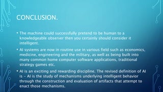 Artificial intelligence | PPT