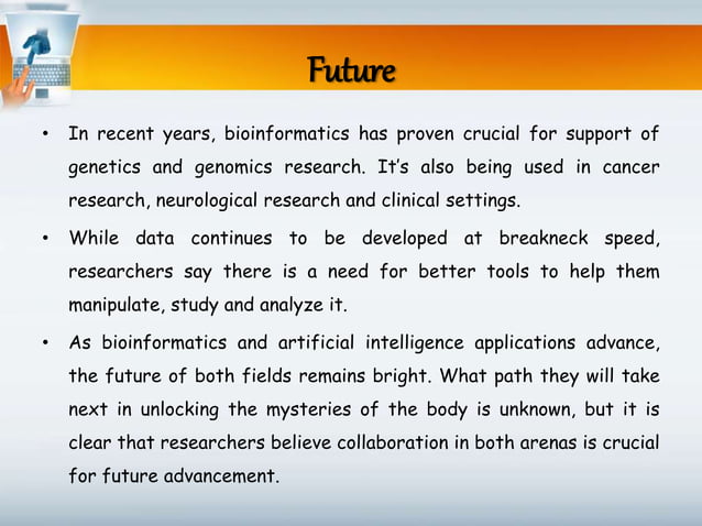Bioinformatics And Artificial Intelligence Ai The Interrelation