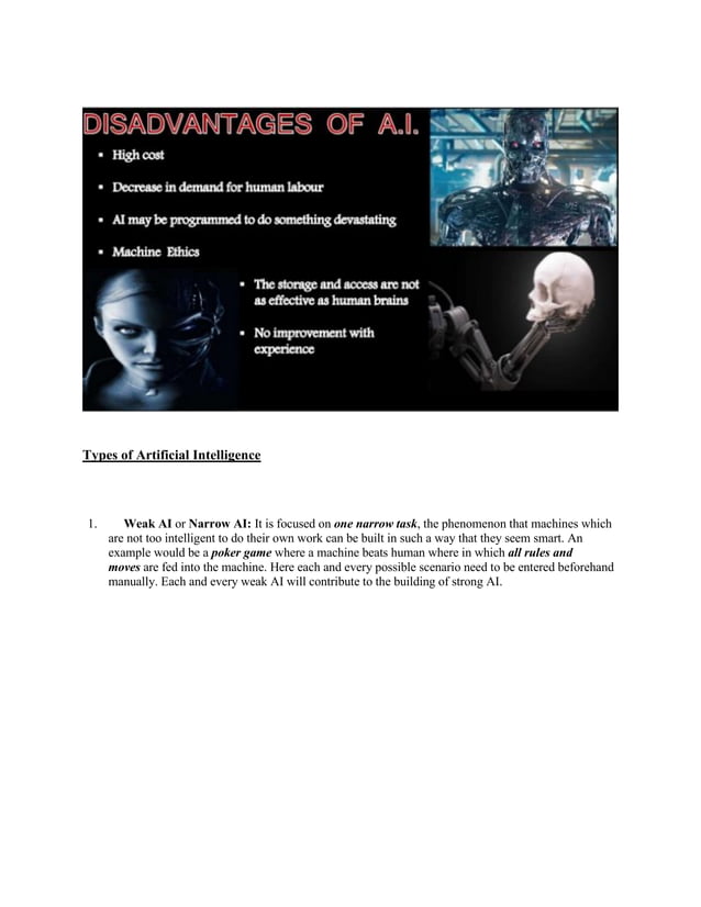 Artificial intelligence | PDF