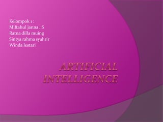 Artificial intelligence | PPT
