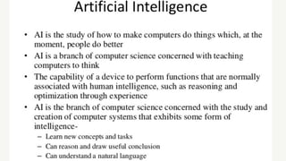 Artificial intelligence | PDF | Artificial Intelligence | Technology ...