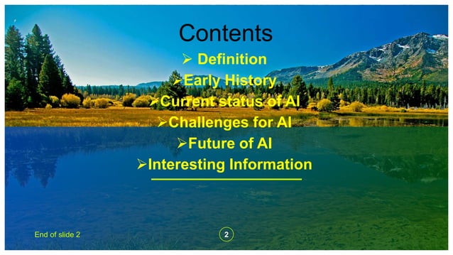 Artificial intelligence | PPT