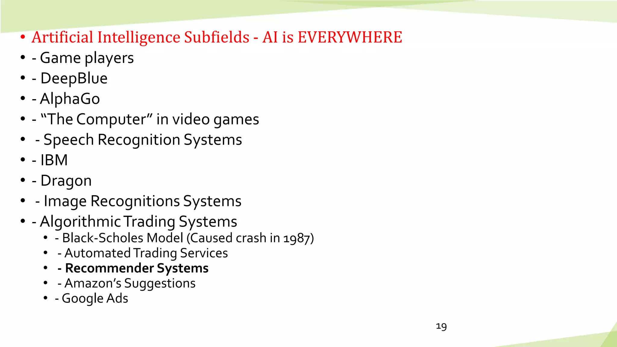 Artificial intelligence | PPT