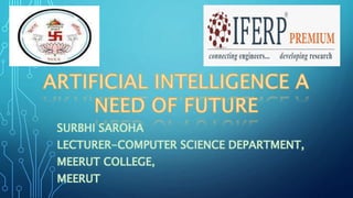 Artificial intelligence | PPTX | Internet | Computing