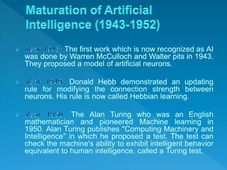 Artificial intelligence | PPTX | Artificial Intelligence | Technology ...