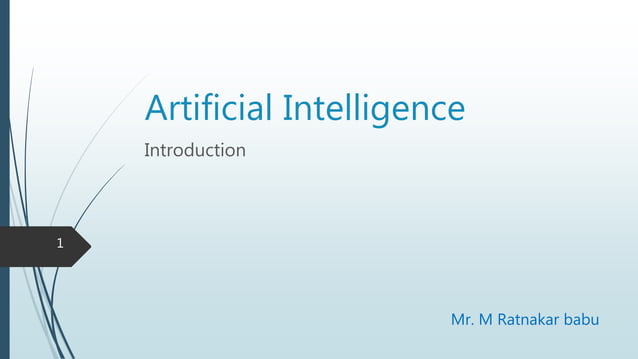 Artificial Intelligence.pptx | Internet | Computing