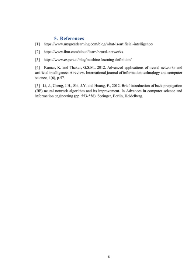 Artificial Intelligence.docx | Artificial Intelligence | Technology & Computing