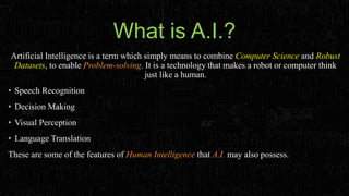 ARTIFICIAL INTELLIGENCE | PPTX