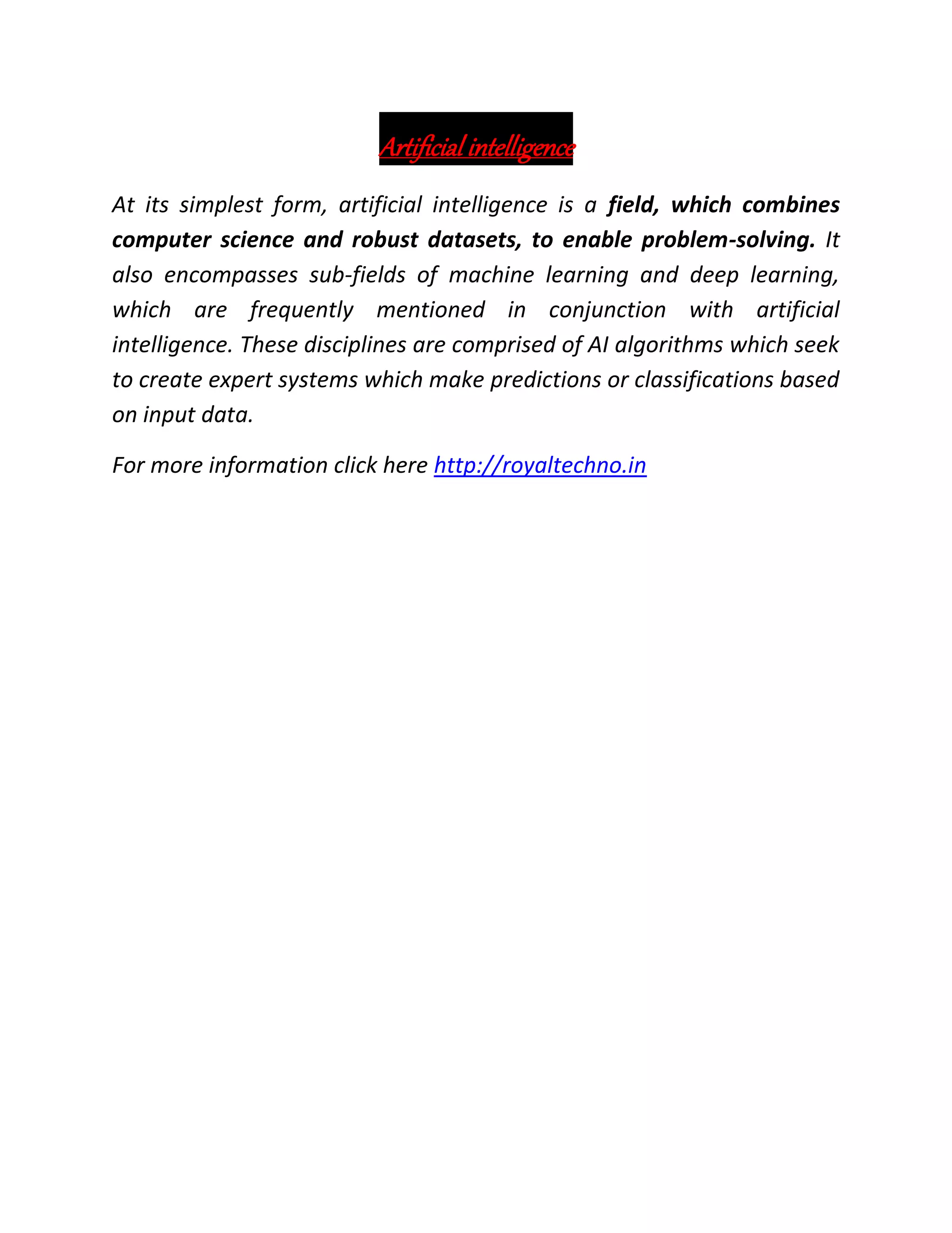 Artificial intelligence.docx