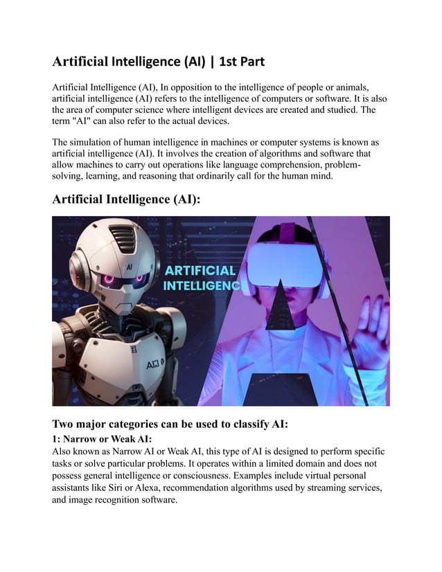 Artificial Intelligence.pdf | Artificial Intelligence | Technology & Computing