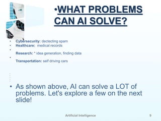 Artificial Intelligence description and applications.pptx