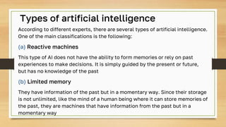 Artificial Intelligenc for education purpose based ai | PPT