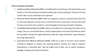 Artificial Intelligence - Neural Networks - Introduction | PPTX