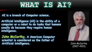 Artificial Intelligence: Transforming the Future | PPTX