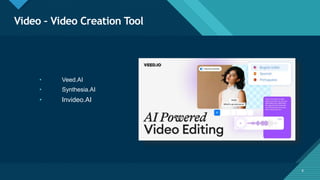 Artificial Intelligence||Types of AI Tools|| Text|| Natural ...