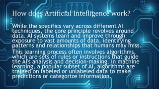 Artificial Intelligence and their types. | PPT