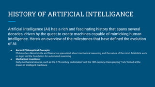 ARTIFICIAL INTELLIGENCE. A WORLD WITH FULL OF TECHNOLOGY INTELLIGENCE | PDF