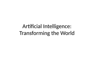 Artificial_Intelligence.pptx xgyxgxgxtkd | PPT