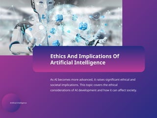 Artificial Intelligence slideegg template slides | PPTX