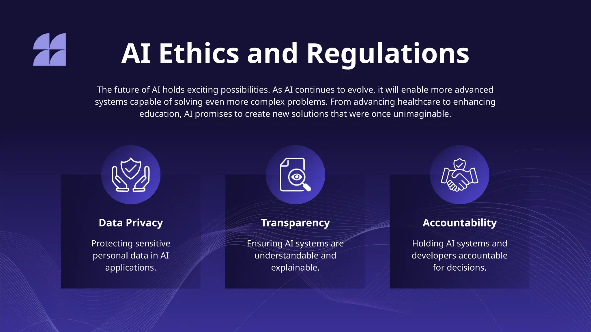 "Artificial Intelligence: Impact, Ethics, and Future" | PPTX