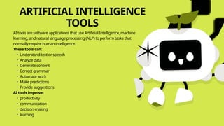 Artificial Intelligence and different.pptx