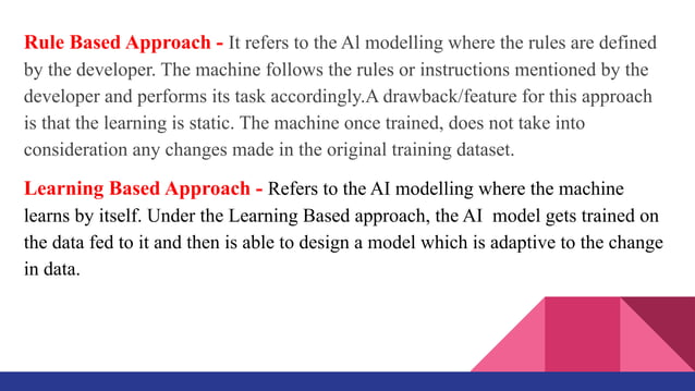 Artificial Intelligence PPT- Class IX.pdf | Artificial Intelligence ...