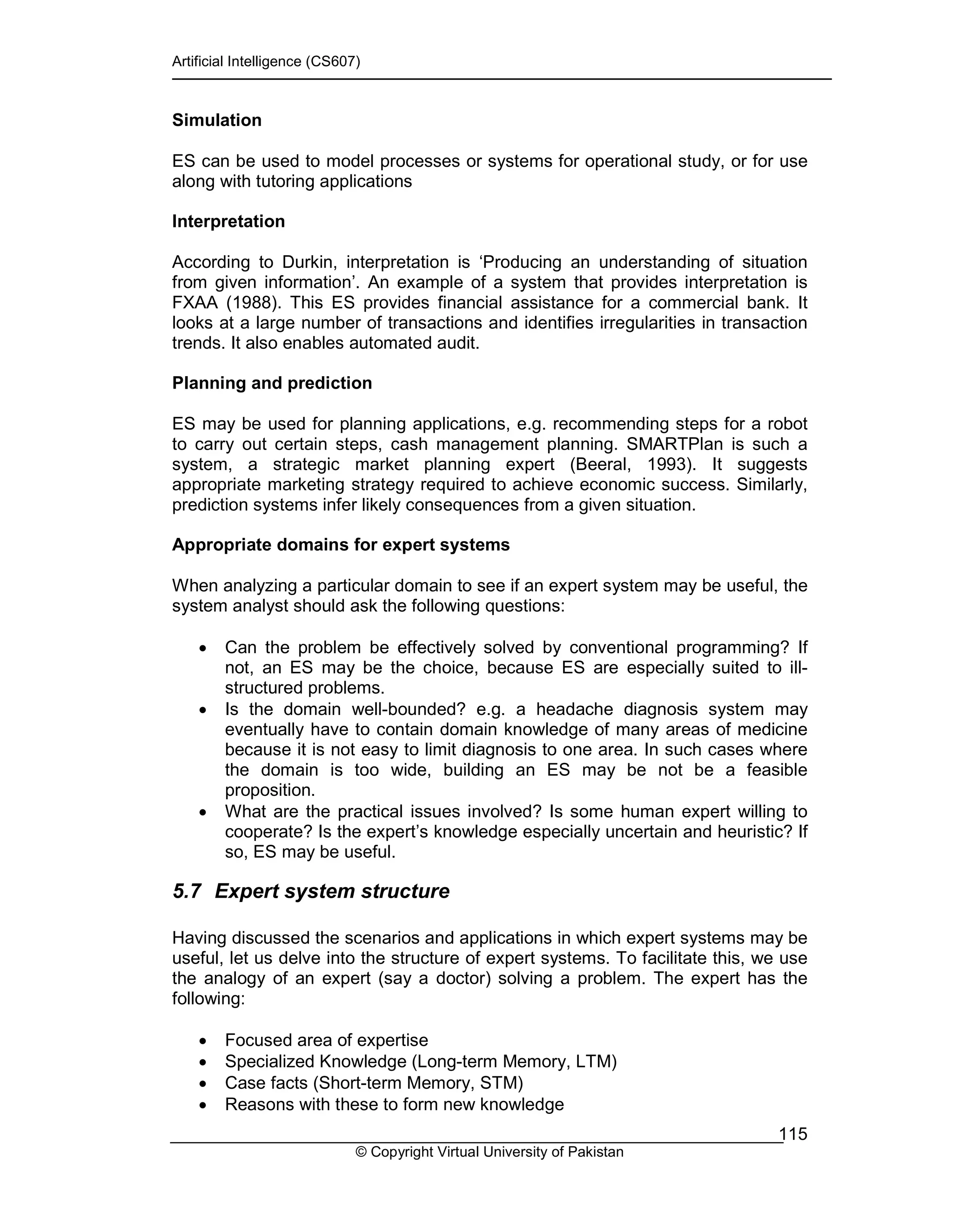 Artificial intelligence cs607 handouts lecture 11 - 45 | PDF | Search | Internet