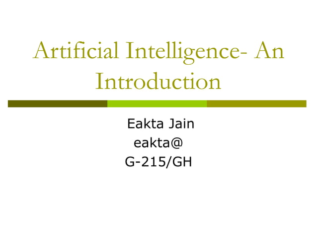Artificial Intelligence- Introduction.ppt