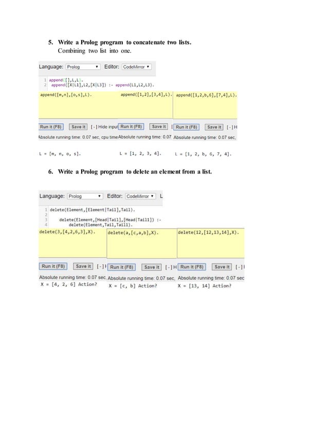 Artificial intelligence - Prolog | DOCX
