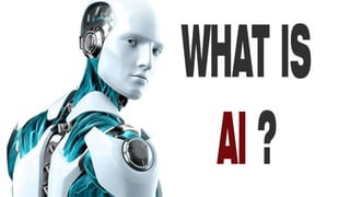 Artificial intelligence- The science of intelligent programs | PPTX