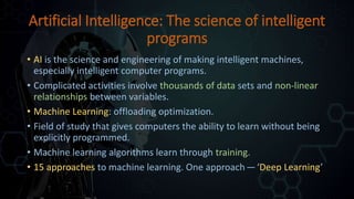Artificial intelligence- The science of intelligent programs | PPTX