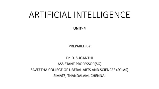 ARTIFICIAL INTELLIGENCE---UNIT 4.pptx