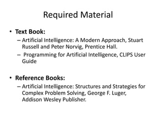 Artificial intelligence(01) | PPTX