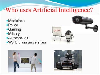 ARTIFICIAL INTELLIGENCE basic introduction | PPTX