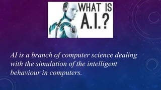Artificial intelligence | PPTX