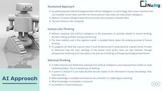 Artificial intelligence - Approach and Method | PDF