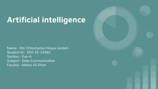 Artificial intelligence (1) | PPT