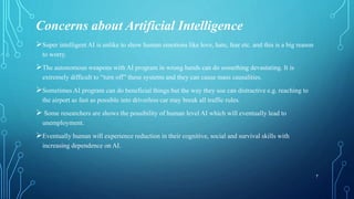 Artificial intelligence (AI) | PPTX
