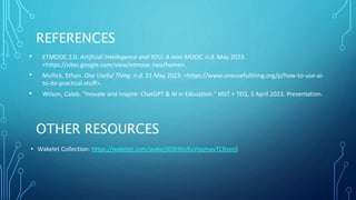 Artificial Intelligence (AI). | PPTX