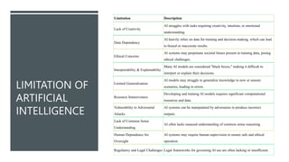 Artificial intelligence ( AI ) | Guide | PPTX