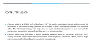 Artificial intelligence ( AI ) | Guide | PPTX