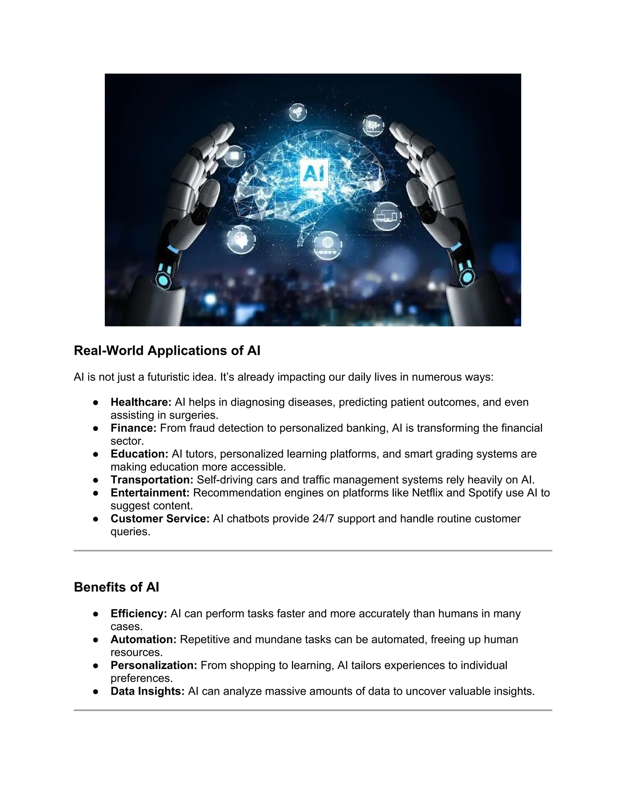 what is artificial intelligence ? AI is the simulation of human ...