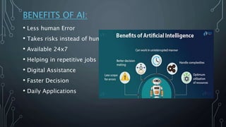Artificial intelligence (AI) | PPTX