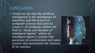Artificial intelligence (AI) | PPTX
