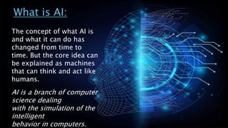Artificial intelligence (AI) | PPTX