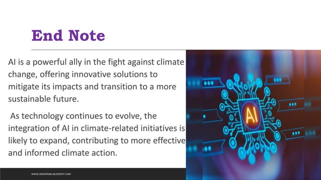 Artificial Intelligence (AI) and Climate Change.pptx | Technology ...
