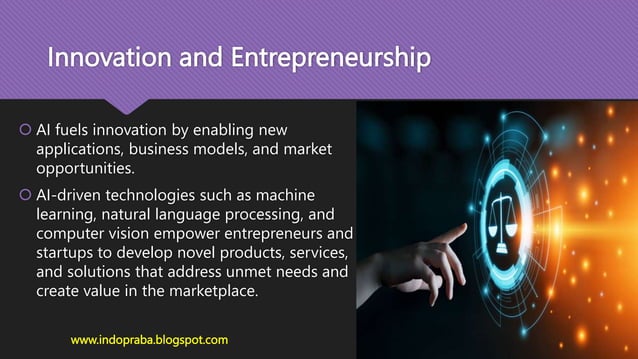 Artificial Intelligence (AI) and Economic Development.pptx | Technology ...